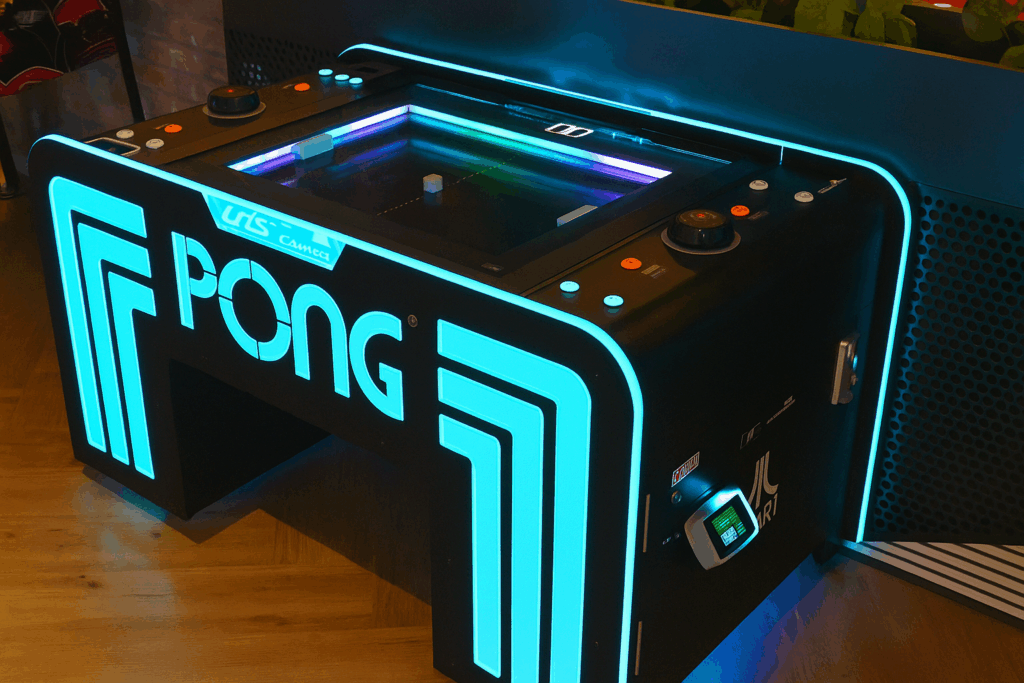 Atari Pong Game Hire | Miniracing